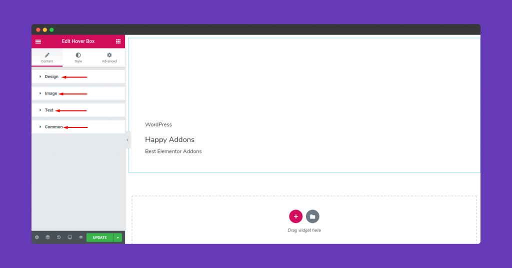 Hover Box - HappyAddons