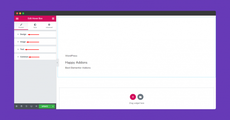 Hover Box - HappyAddons