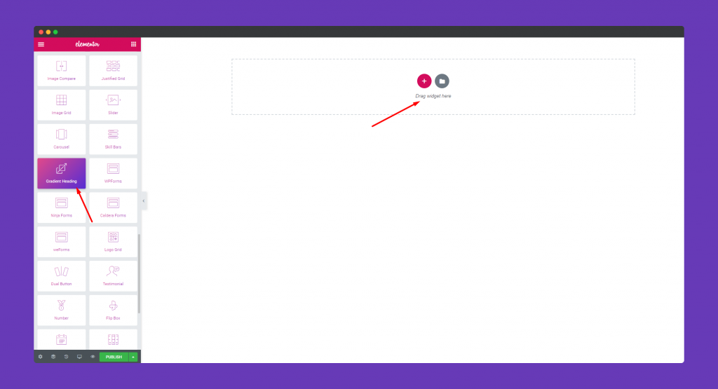 Gradient Heading - HappyAddons