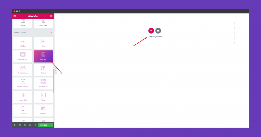 Icon Box - HappyAddons