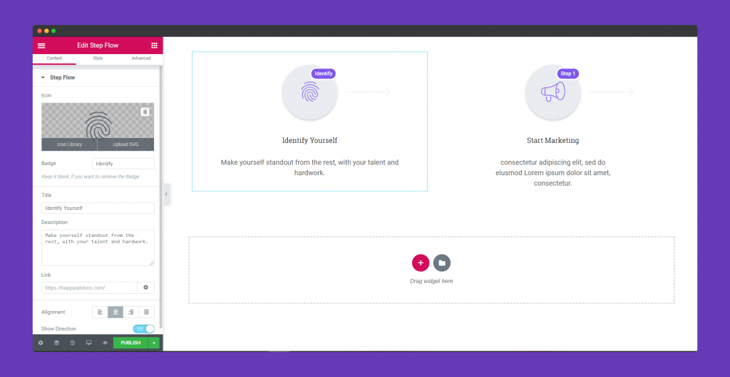 Step Flow - HappyAddons