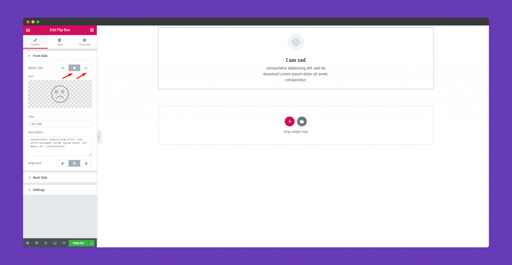 Flip Box - HappyAddons