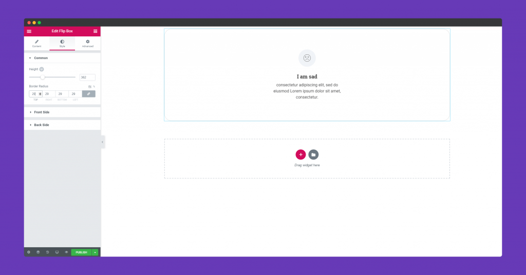 Flip Box - HappyAddons