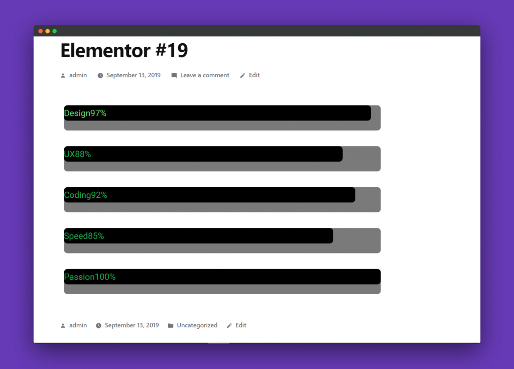 Skill Bars - HappyAddons