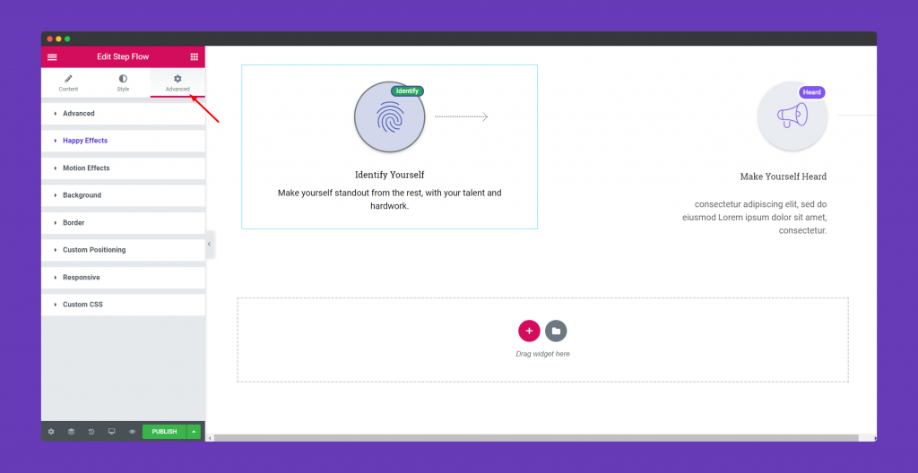 Step Flow - HappyAddons