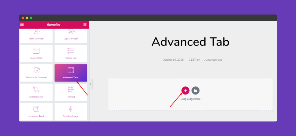 Advanced Tab - HappyAddons