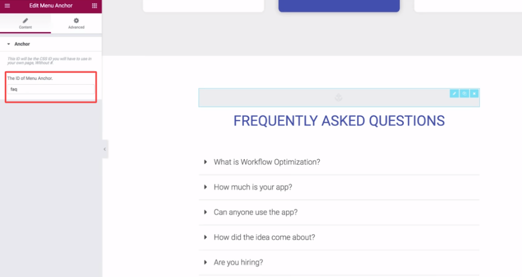 How to Add Anchor Links in Elementor (Step by Step Guide)