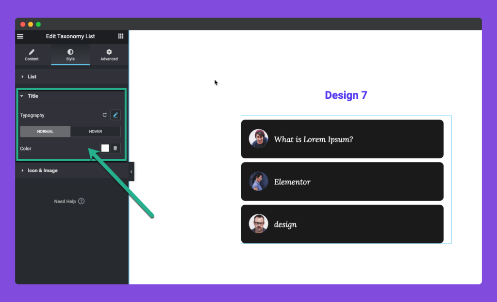 Taxonomy List - HappyAddons