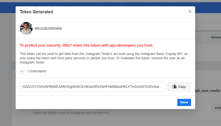 How to Generate Instagram Access Token - HappyAddons