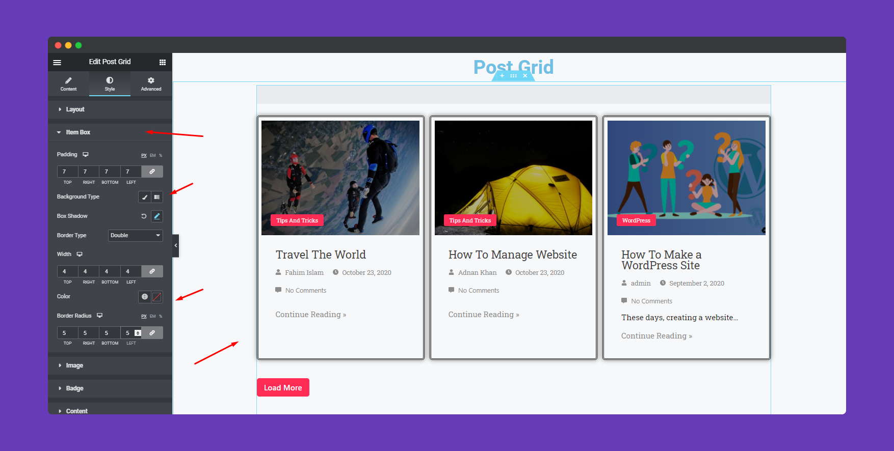 Post Grid Widget - HappyAddons
