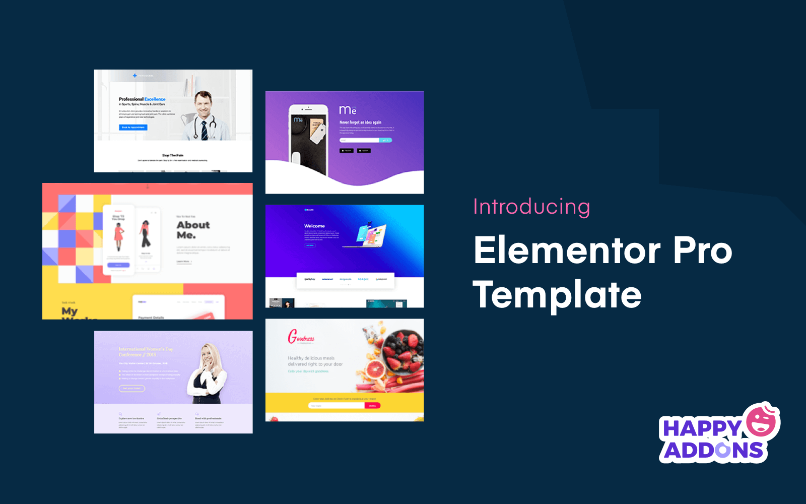 Popular Elementor Pro Templates Create Your Dream Website