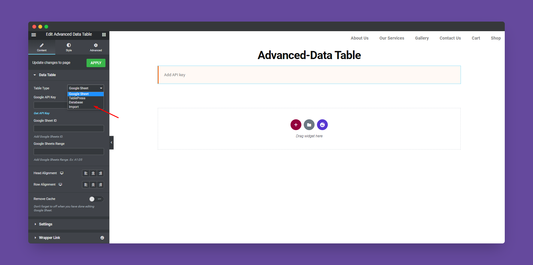 How To Use Advanced-Data Table Widget of Happy Elementor Addons