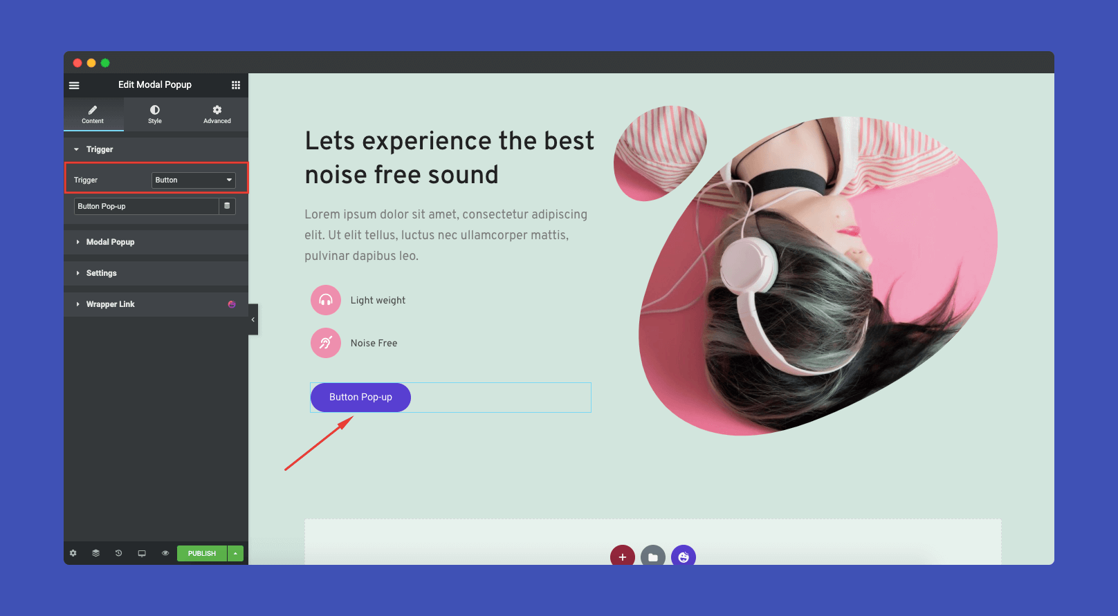 Modal Pop-up - HappyAddons