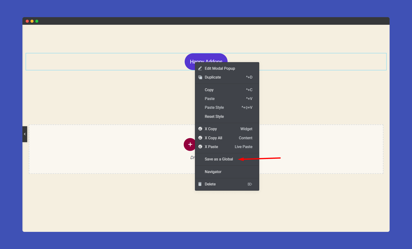 Modal Pop-up - HappyAddons