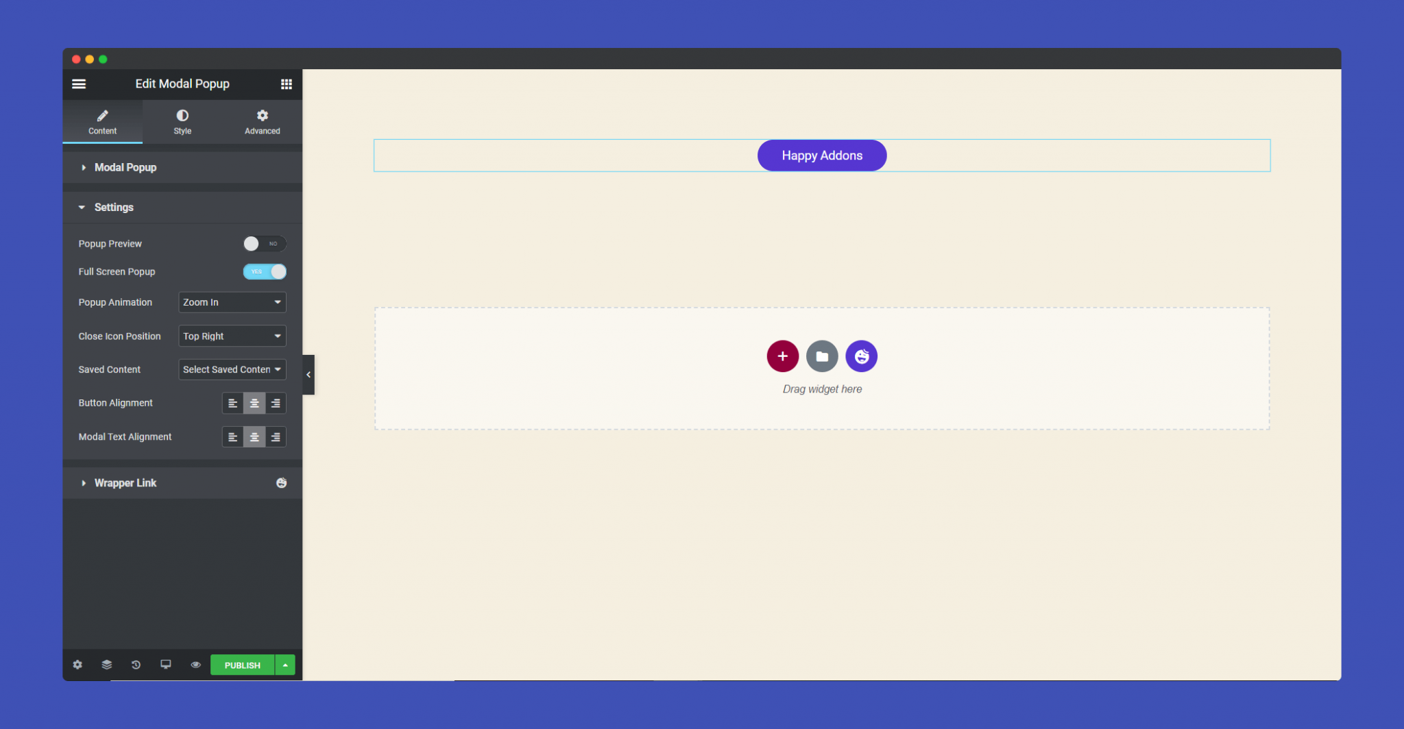 Modal Pop-up - HappyAddons