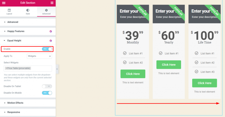 How to Make Elementor Columns Equal Height (Also Flexbox Container)