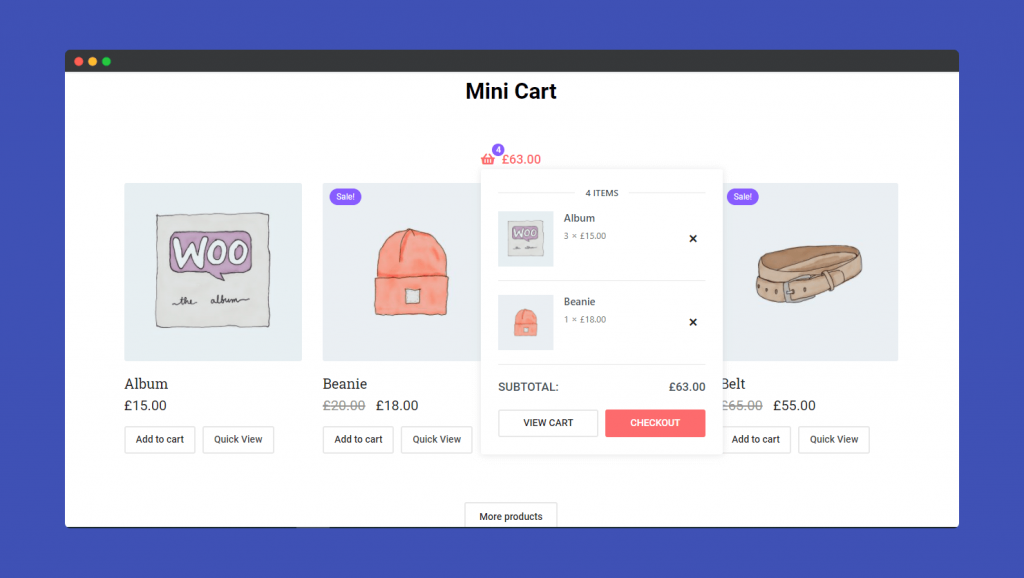 Mini Cart - HappyAddons