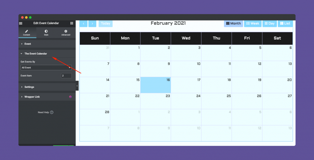 How to Use The Events Calendar On Elementor Website- HappyAddons