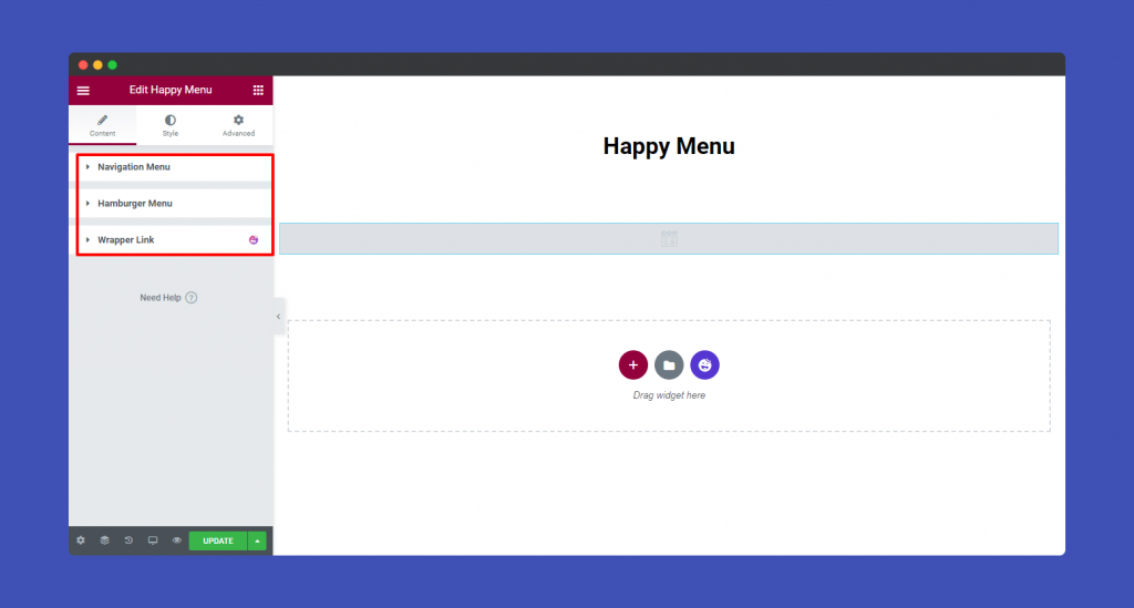 Happy Mega Menu - HappyAddons
