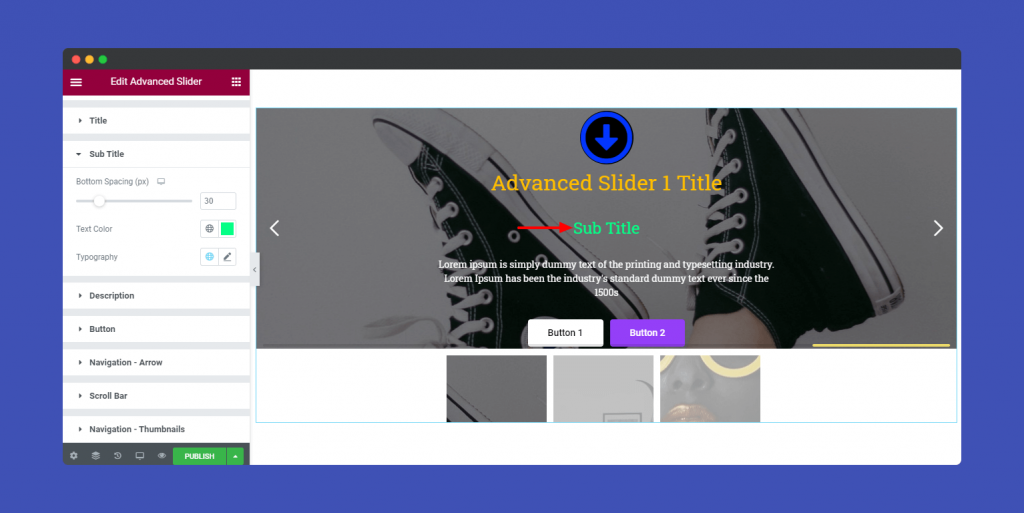 Advanced Slider - HappyAddons