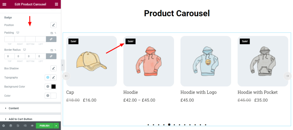 Create a Product Carousel Using WooCommerce Product Carousel Widget