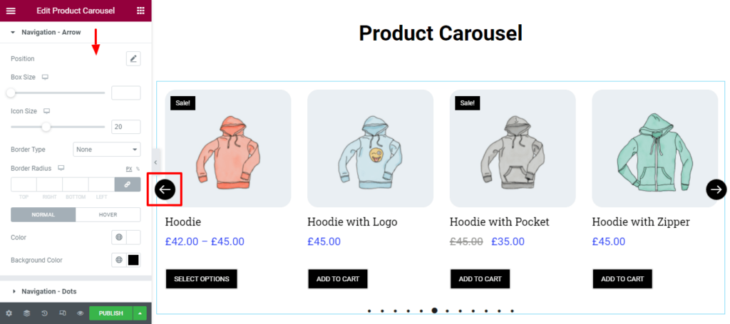 Create a Product Carousel Using WooCommerce Product Carousel Widget