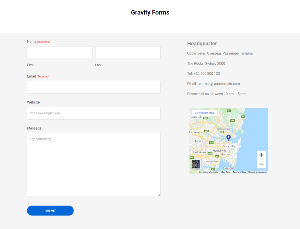 How To Add Gravity Form To Elementor Website