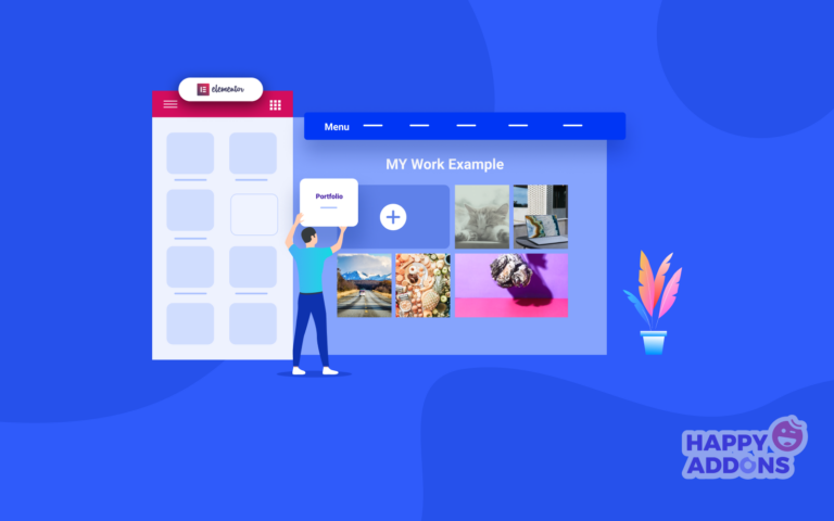 Customizing Elementor Nav Menu And Portfolio Widget