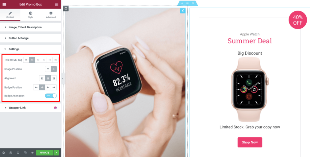 Create Custom Promo Boxes for Your Elementor Site Using Happy Addons