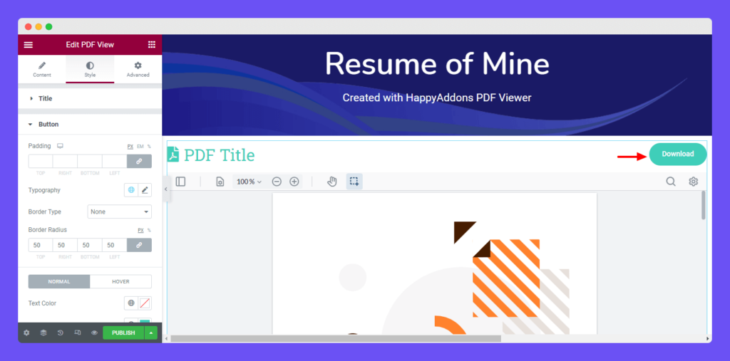 PDF View - HappyAddons