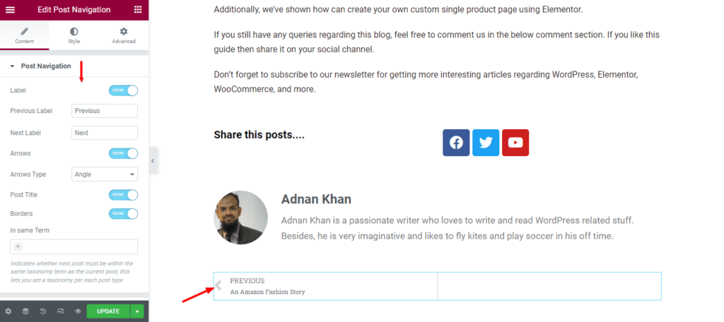 How To Create Custom Elementor Blog Post Template