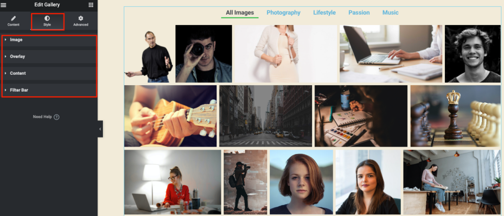 How To Smartly Use Elementor Image Gallery - Happy Addons