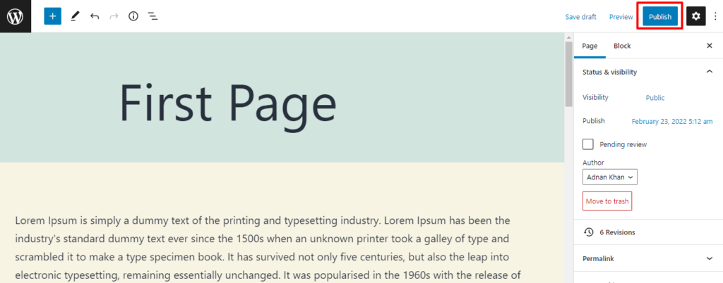 How to Create a New Page on WordPress (A Complete Tutorial) - HappyAddons