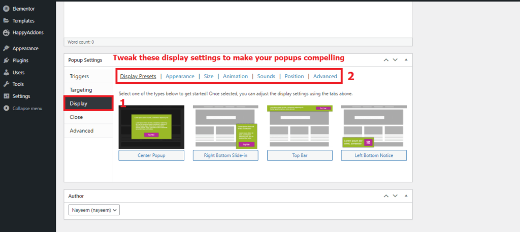 How to Create a Popup on WordPress - HappyAddons