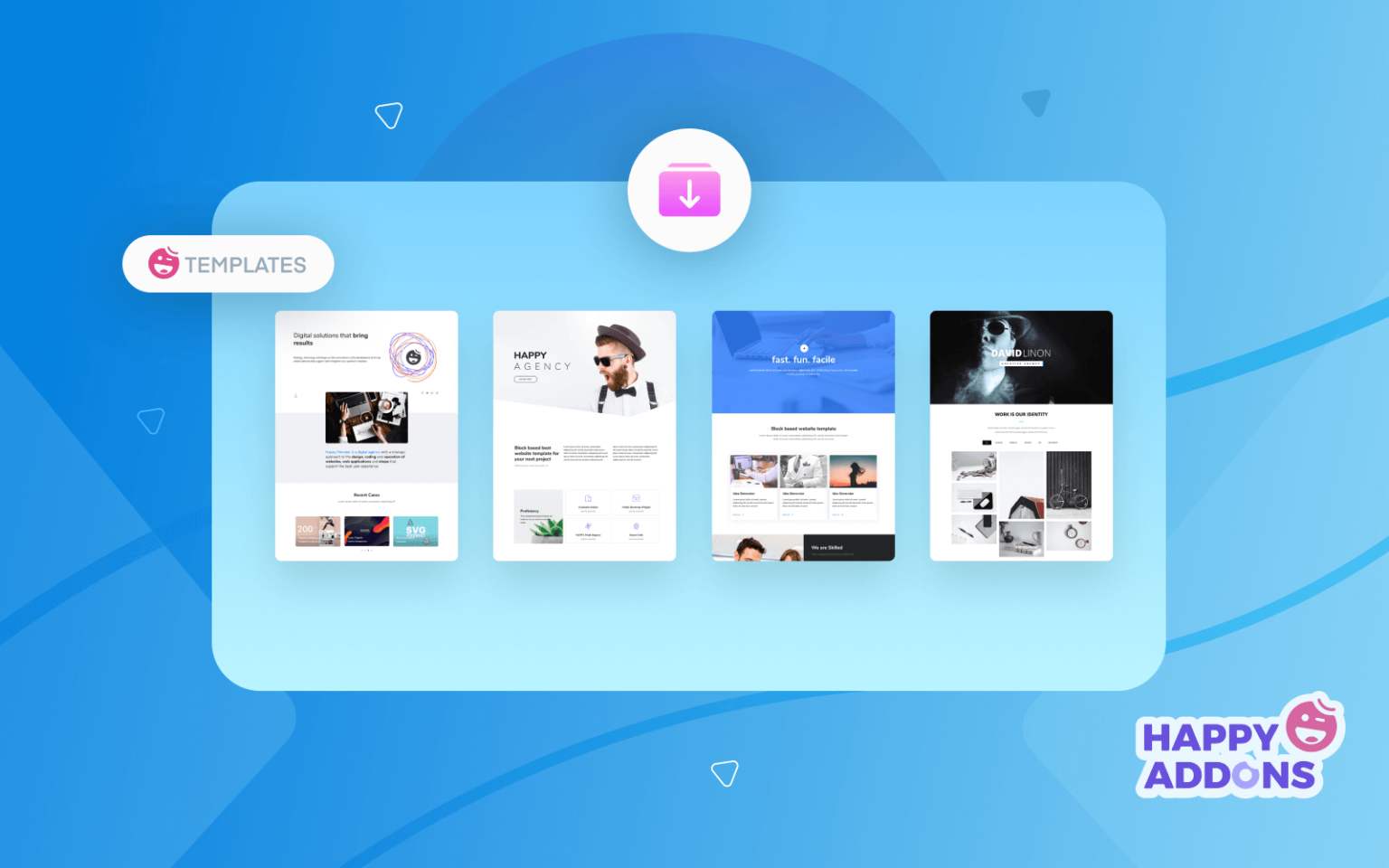 How To Use Happy Addons Template Library - HappyAddons