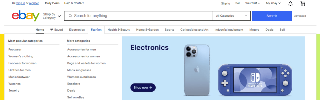 12+ Well-Designed Mega Menu Examples