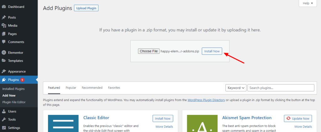 How to Install WordPress Plugin Manually - HappyAddons