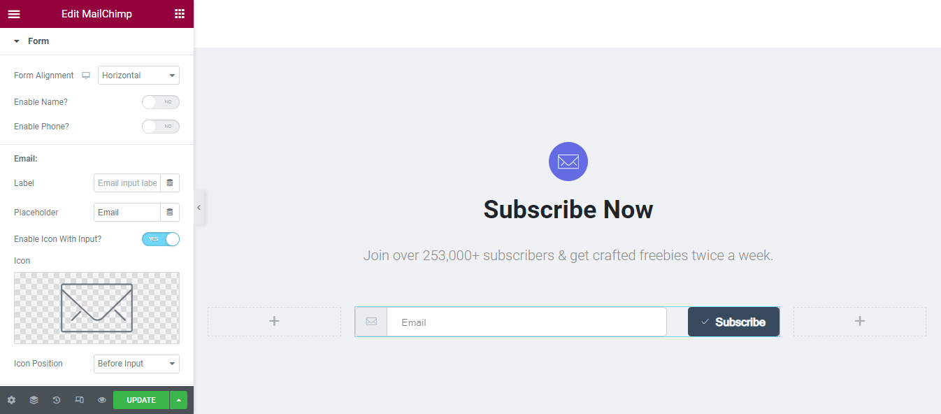 How To Embed MailChimp Form on Your Website - HappyAddons