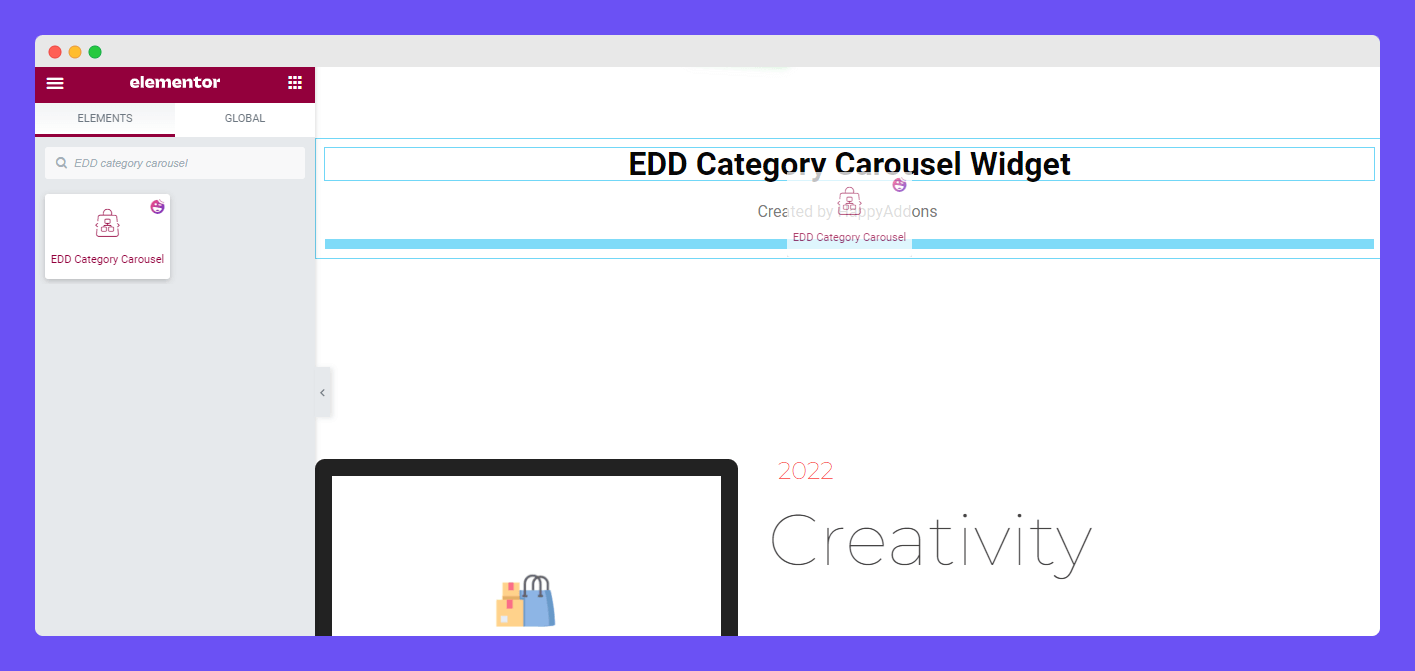 EDD Category Carousel - HappyAddons