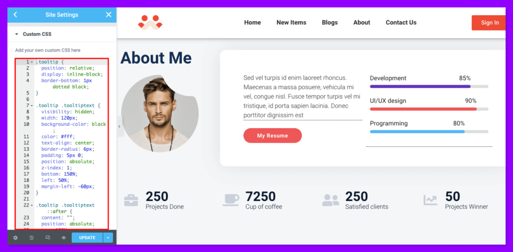 A Complete Guide On How To Add Tooltip In Elementor Website