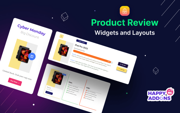15+ Elementor Product Review Widgets To Build Unique Review Sections