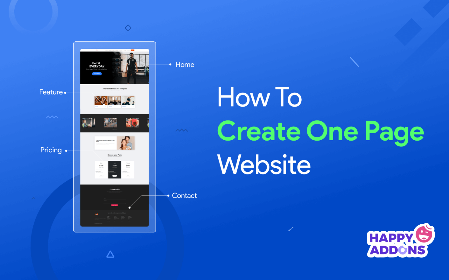 How To Create One Page Website With Elementor On WordPress