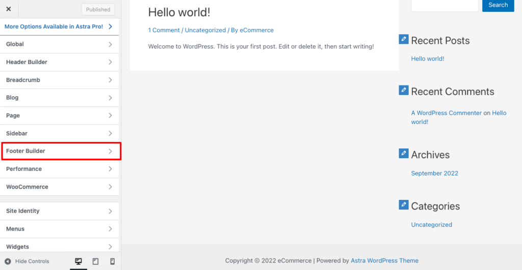 How To Change Footer Copyright Text In WordPress