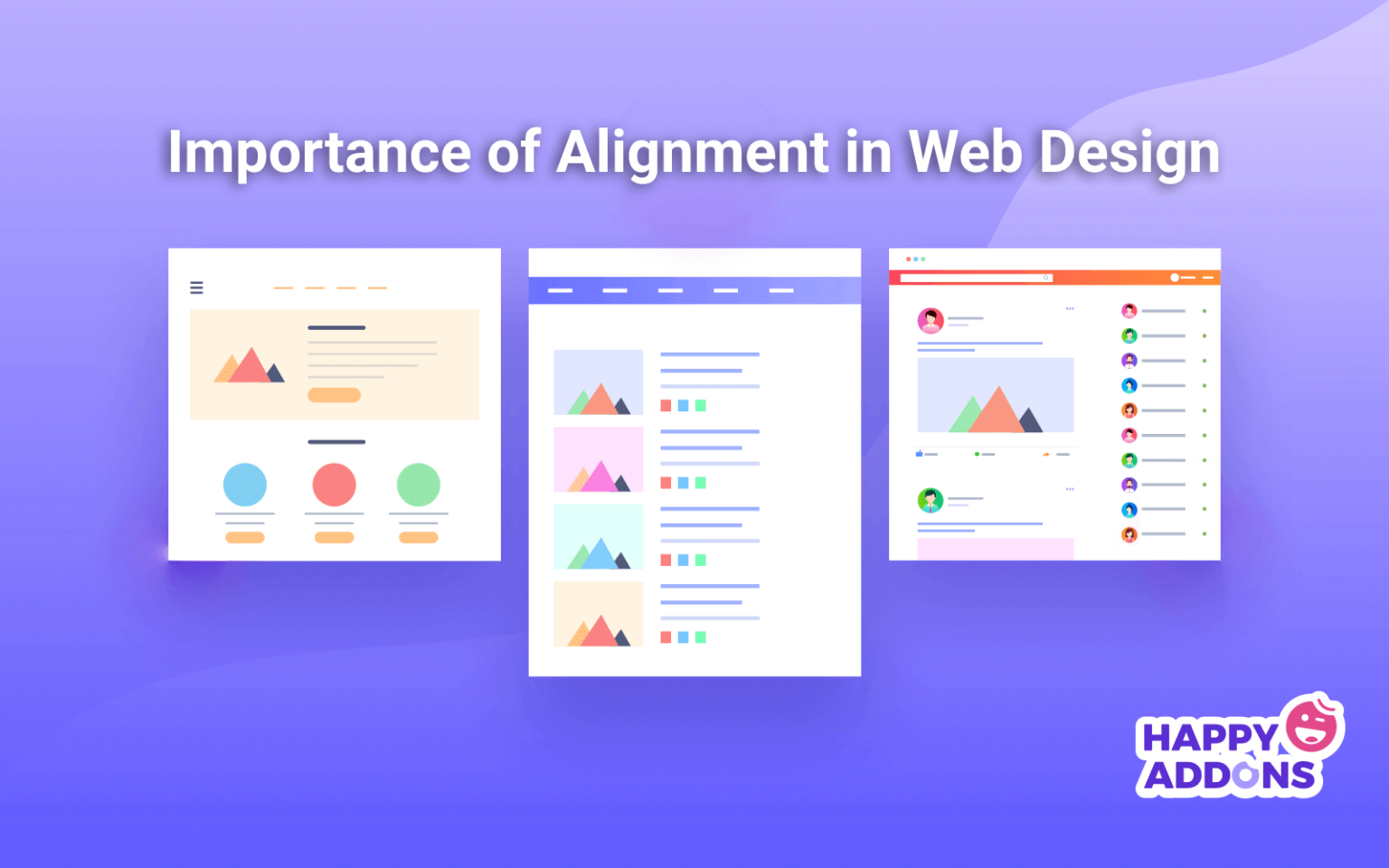 Principles of Alignment in Web Design: Types and Examples