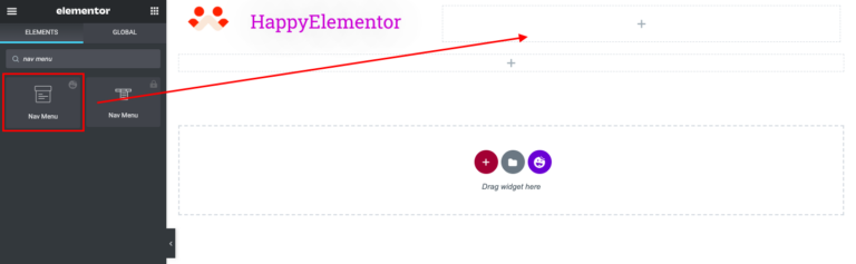 Nav Menu - HappyAddons