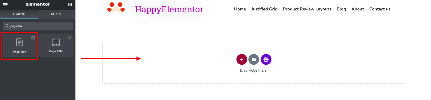 Page Title - HappyAddons