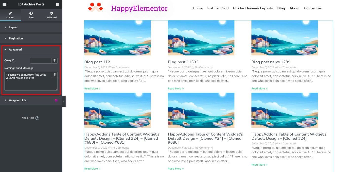 Archive Post - HappyAddons