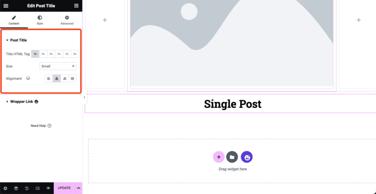 How to Create a Blog Post Template in Elementor