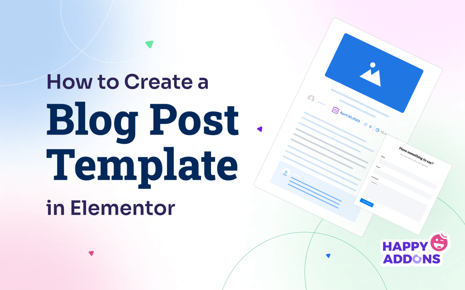 How to Create a Blog Post Template in Elementor
