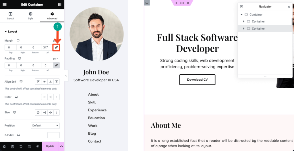 How to Create a Resume Website By Drag and Drop (Elementor)